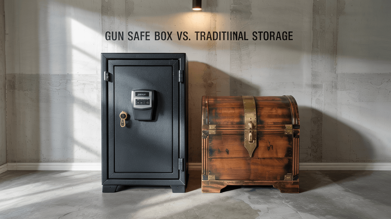 Gun Safe Box vs. Traditional Storage: Which is Safer? - Jimbosafe