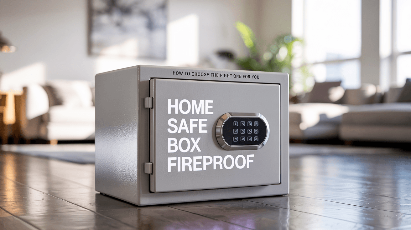 Home Safe Box Fireproof: How to Choose the Right One for You - Jimbosafe