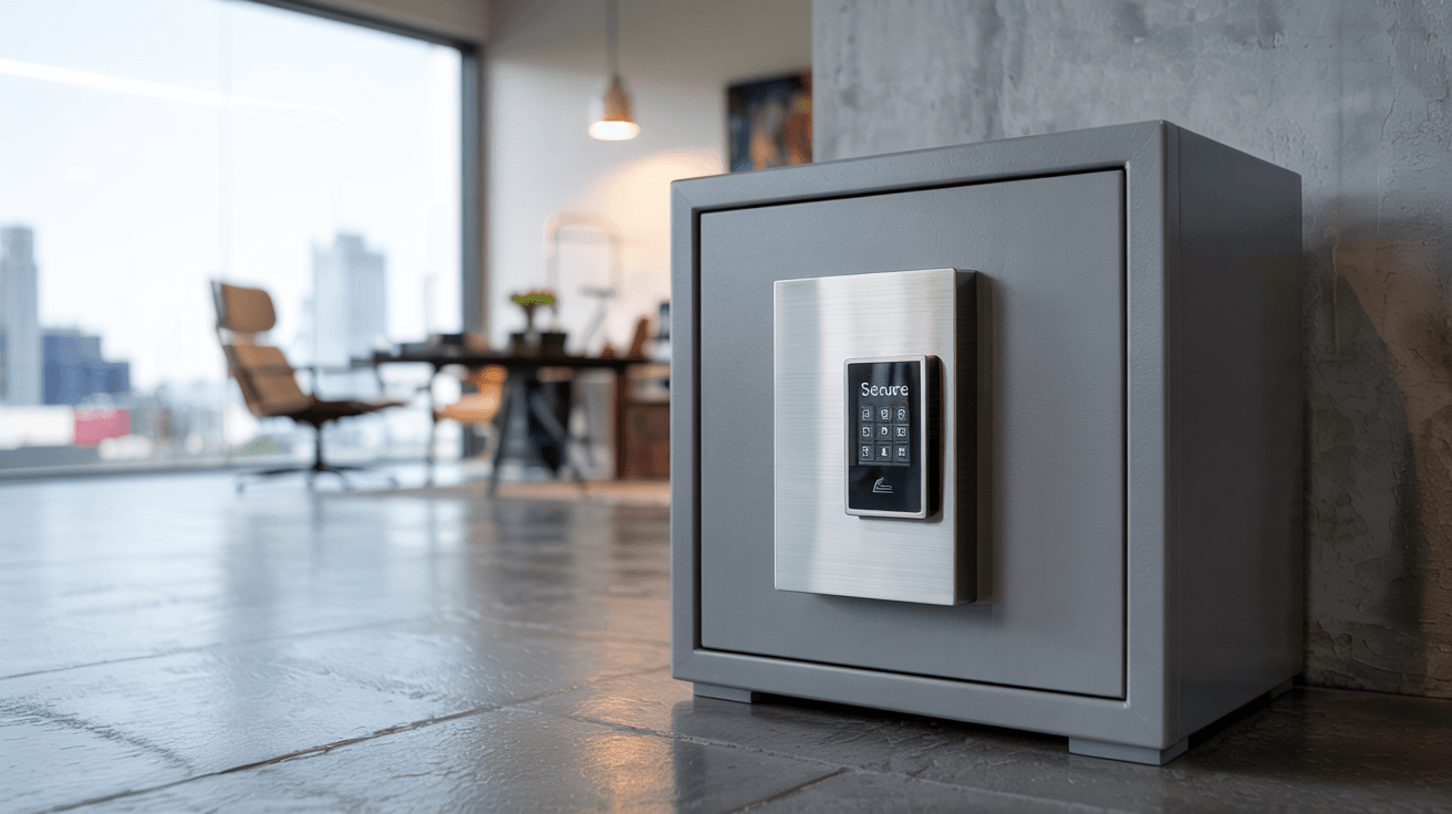 Biometric Safe Box: Secure Valuables with Advanced Tech - Jimbosafe